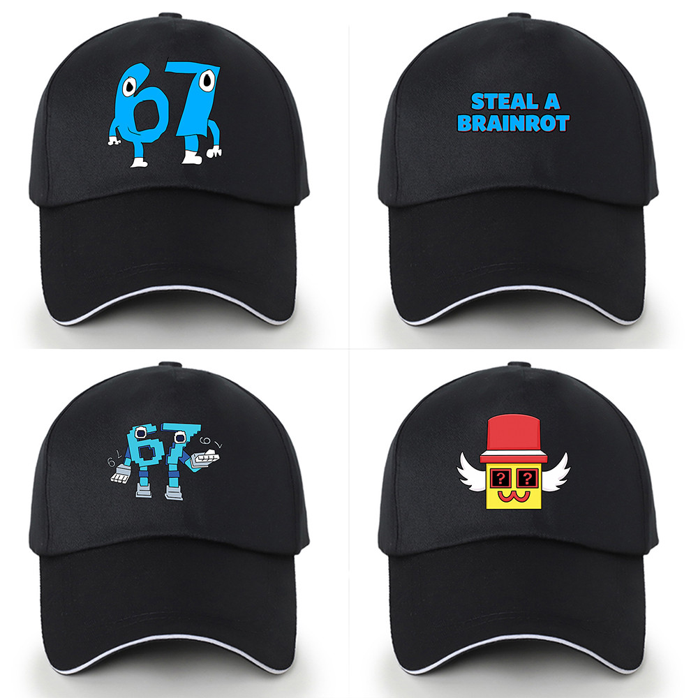 Dingyuan 67 from Steal a Brainrot Baseball Caps Men Comfortable Sports ...
