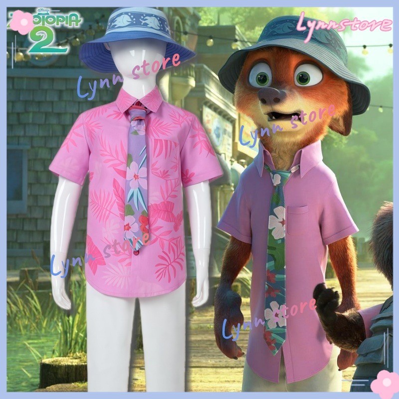 Child/Adult Size NICK WILDE Cosplay Costume ZOOTOPIA 2 Roleplay NICK ...