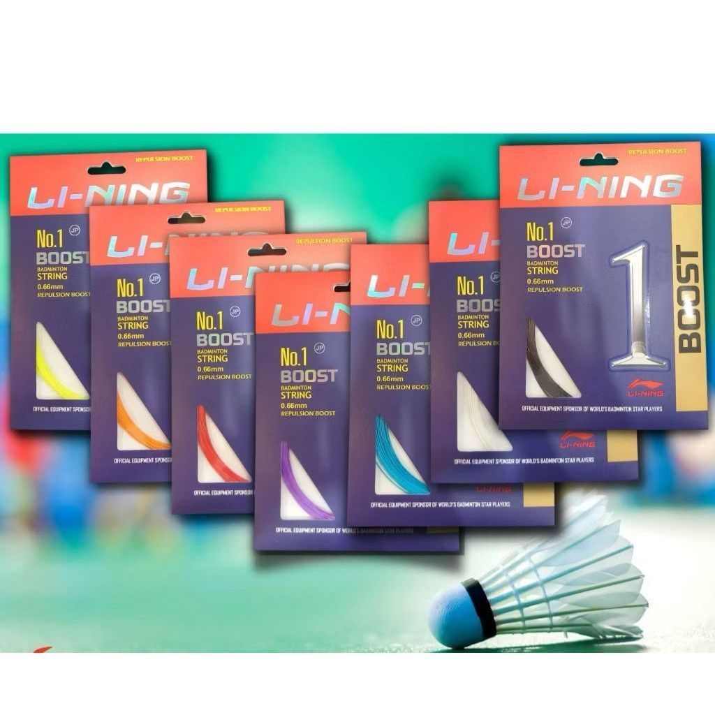 LINING BOOST NO.1 REPULSION BOOST BADMINTON STRING | Shopee Malaysia