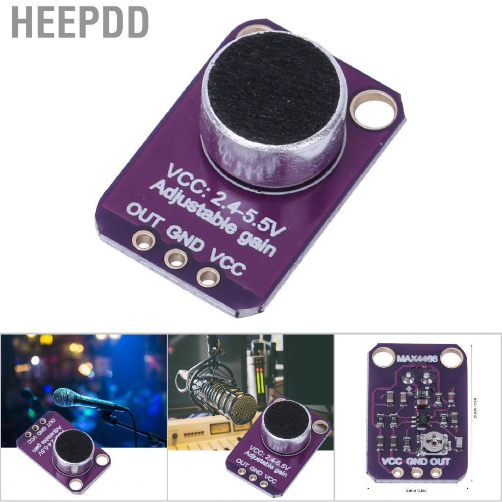 HEEPDD Microphone Amplifier Module MAX4466 Op Amp Sound Sensor ...