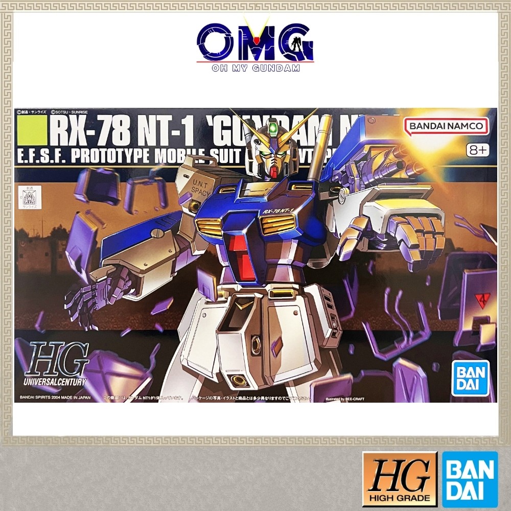Bandai HGUC RX-78 NT-1 Gundam 59158 RX78 NT1 RX-78 NT 1 HG Universal ...