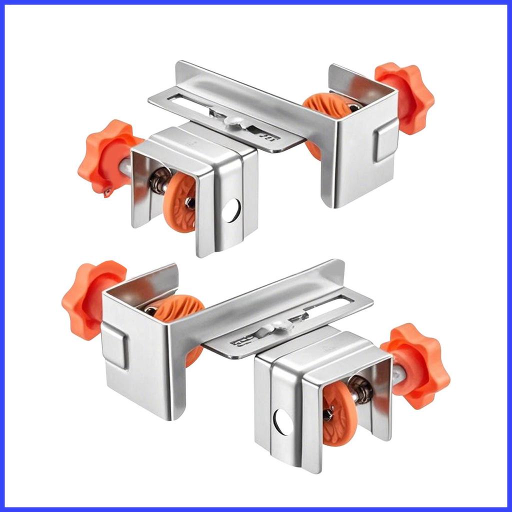 Drawer Face Clamp 2X Fixing Clamp For Cabinets Adjustable Stainless ...