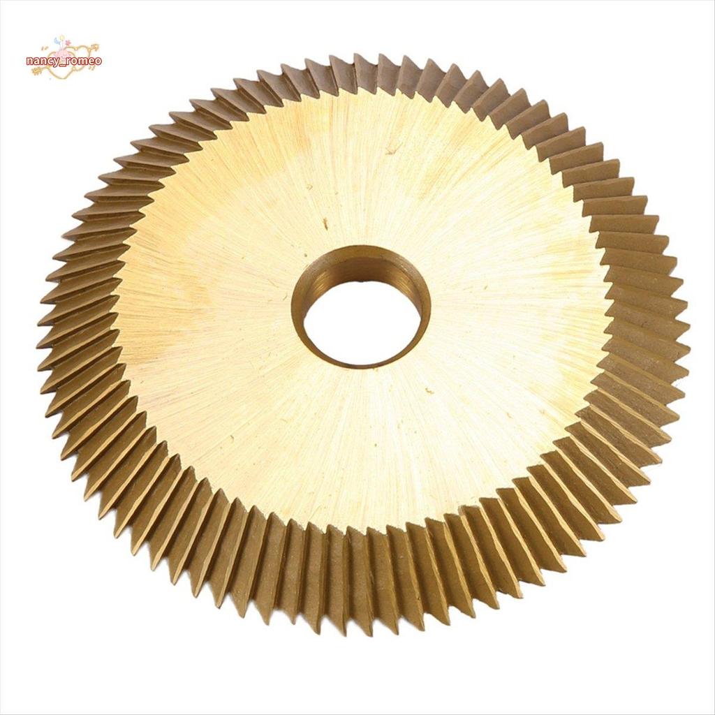 1Pc Titanium Coated Key Machine Cutter 70X7.3X12.7Mm 80T Hss Key ...