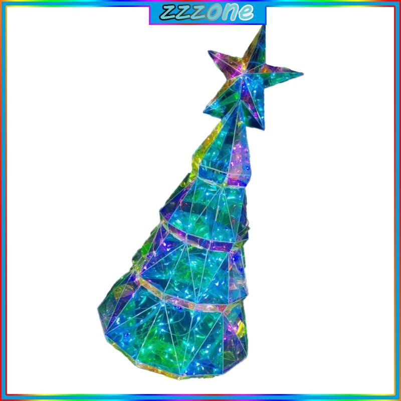 zzz Light up Plastic Christmas Tree with Flashing LED Light 38cm ...
