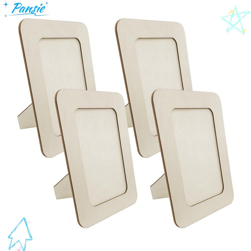 PANSIE Picture Frames, 6inch Standing Photo Frames, DIY with Display ...