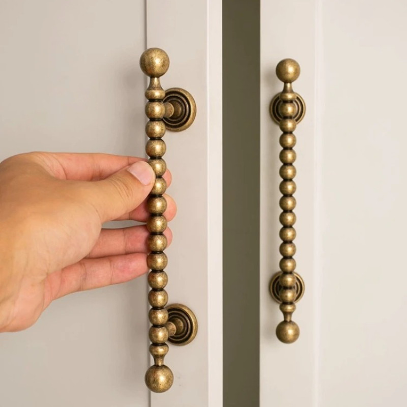 Tinyhob Small Round Ball Handle / Modern Style Antique Bronze Cabinet ...