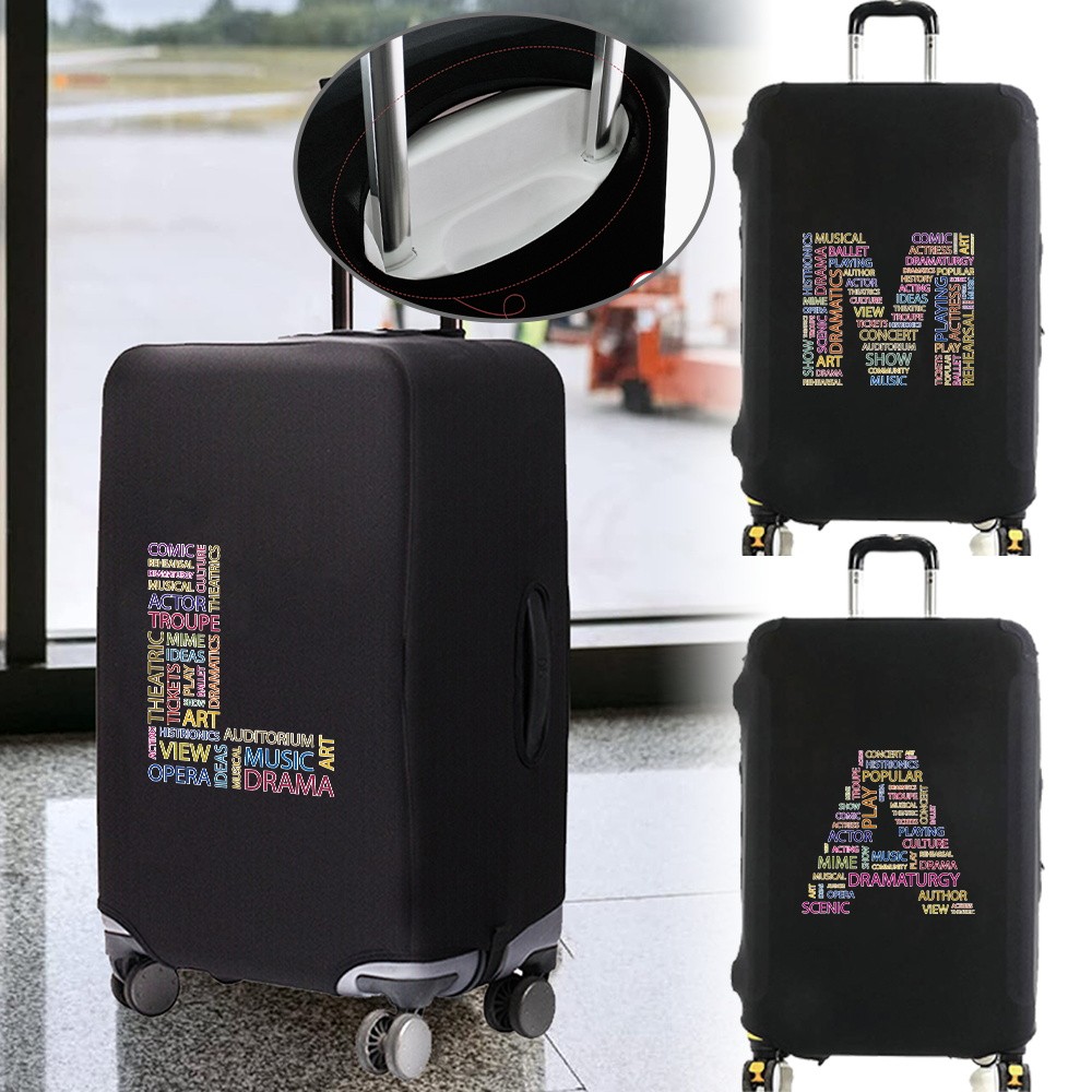 NEW Luggage Protective Cover 18-32inch Trolley Baggage Travel Bag Dust ...