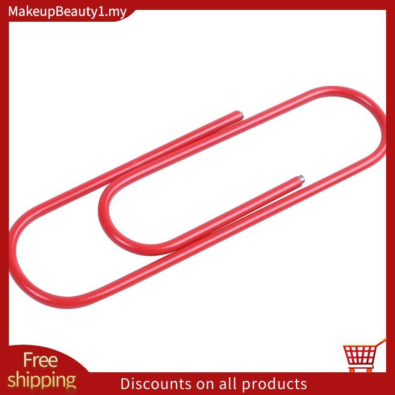Super Large Paper Clips Vinyl Coated, 30 Pack 4 Inch Assorted Color ...