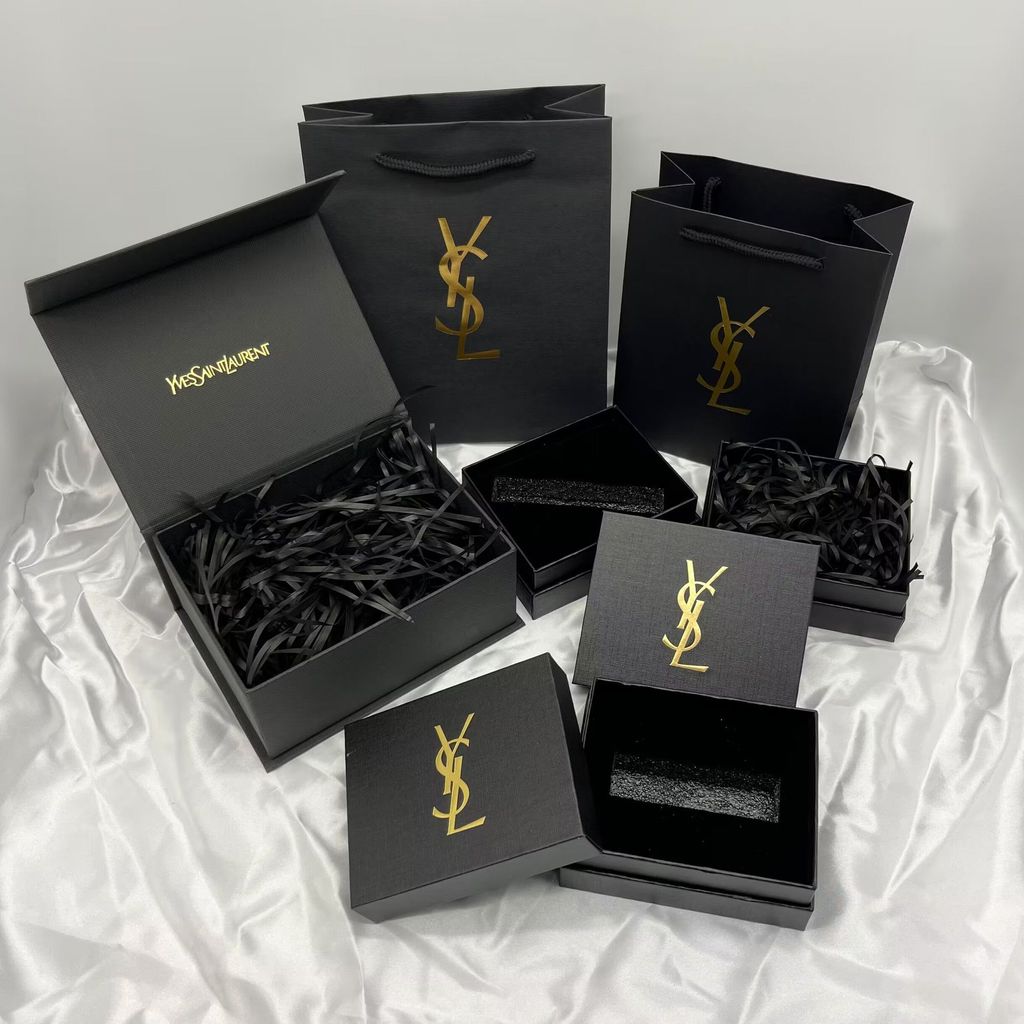 Counter Original YSL Paper Bag Gift Bag Gift Box Gift Box Packaging Bag ...