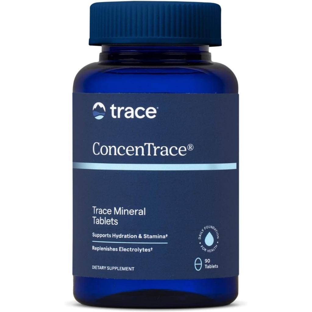 Trace Minerals ConcenTrace Trace Mineral Tablets - Supplement for Bone ...