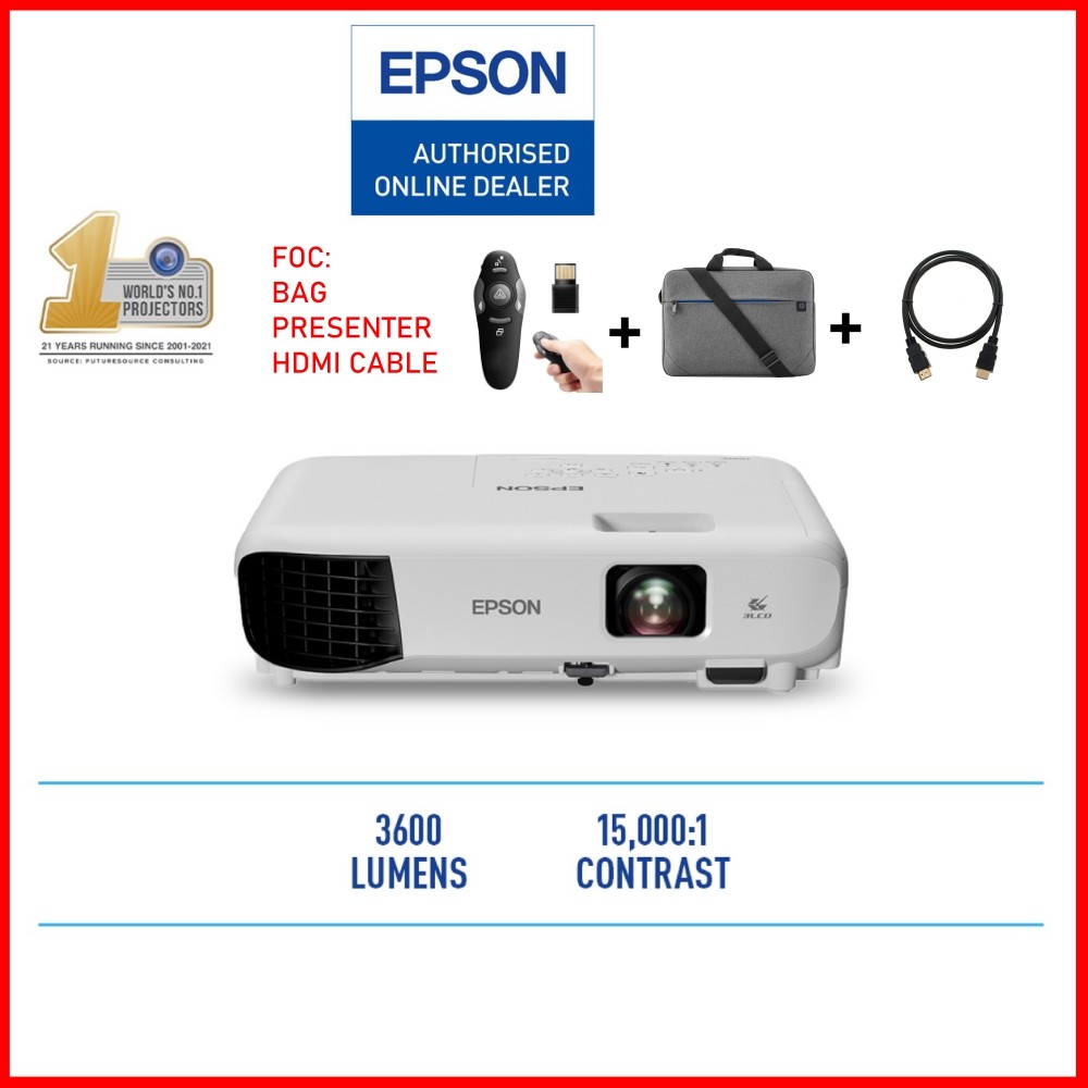 EPSON Projector E12 E24 W55 X52 PROJECTOR Infocus in112aa LCD PROJECTOR ...