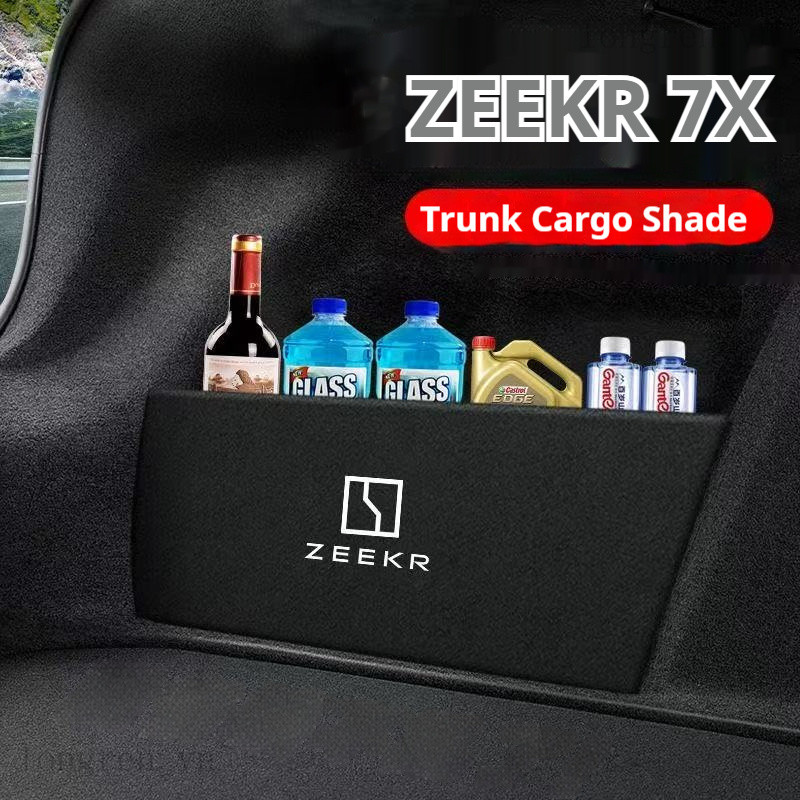 Suitable for 2025 ZEEKR 7X trunk partition storage box organizer ZEEKR ...
