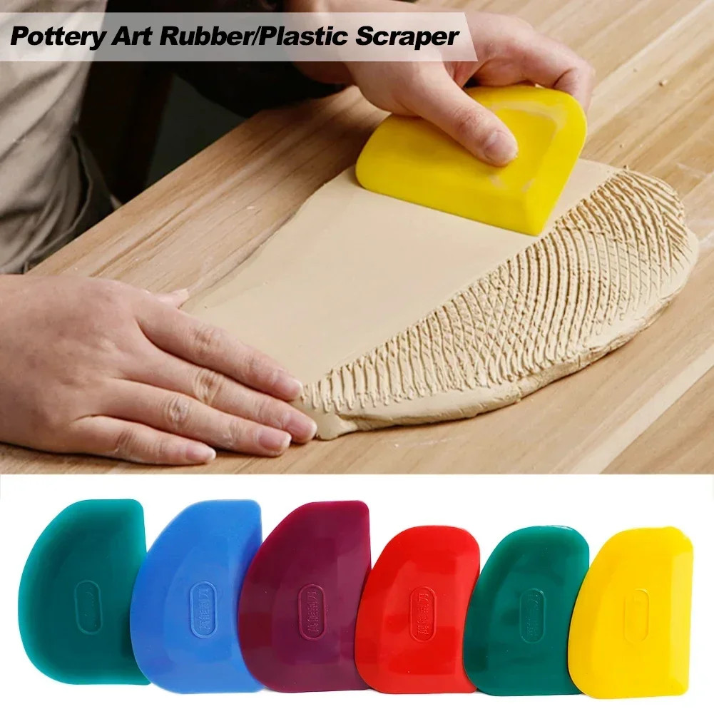 Pottery Rubber Scraper Cutter DIY Sculpture Ceramic Ploymer Clay ...