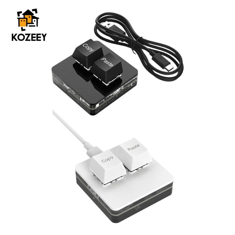 [KOZEEY] Copy and Paste 2 Key Keyboard 2 Key Programming Keyboard USB ...