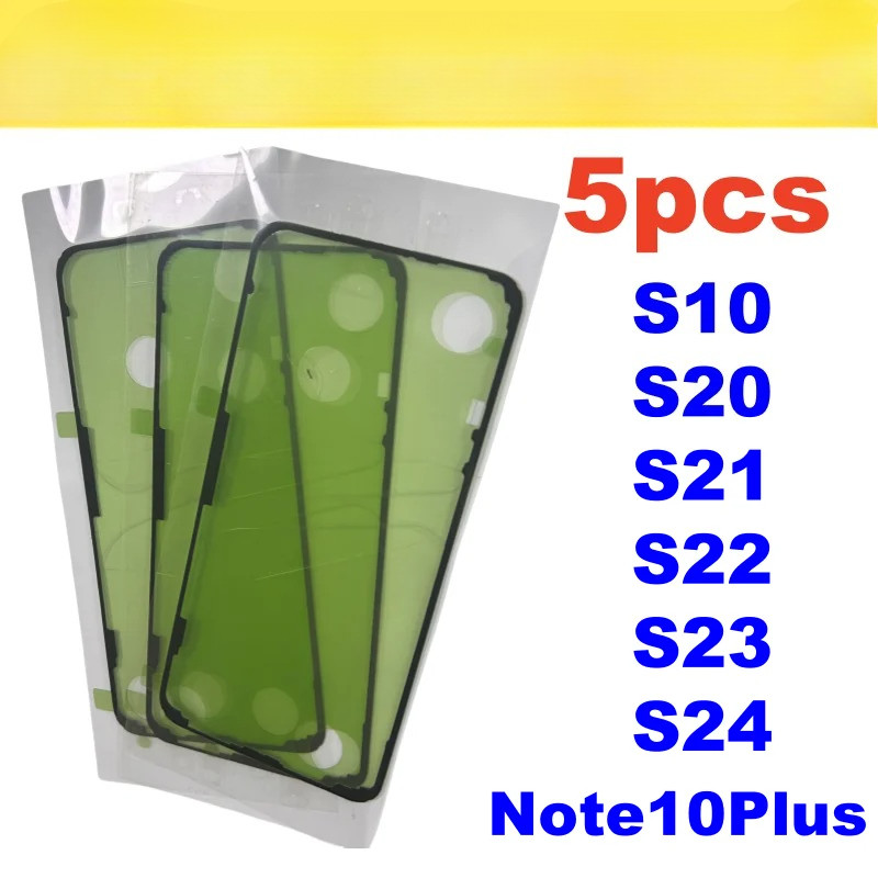5pcs Back Cover Adhesive for SamSung Galaxy S20 S21 S22 Ultra S23 S24 ...