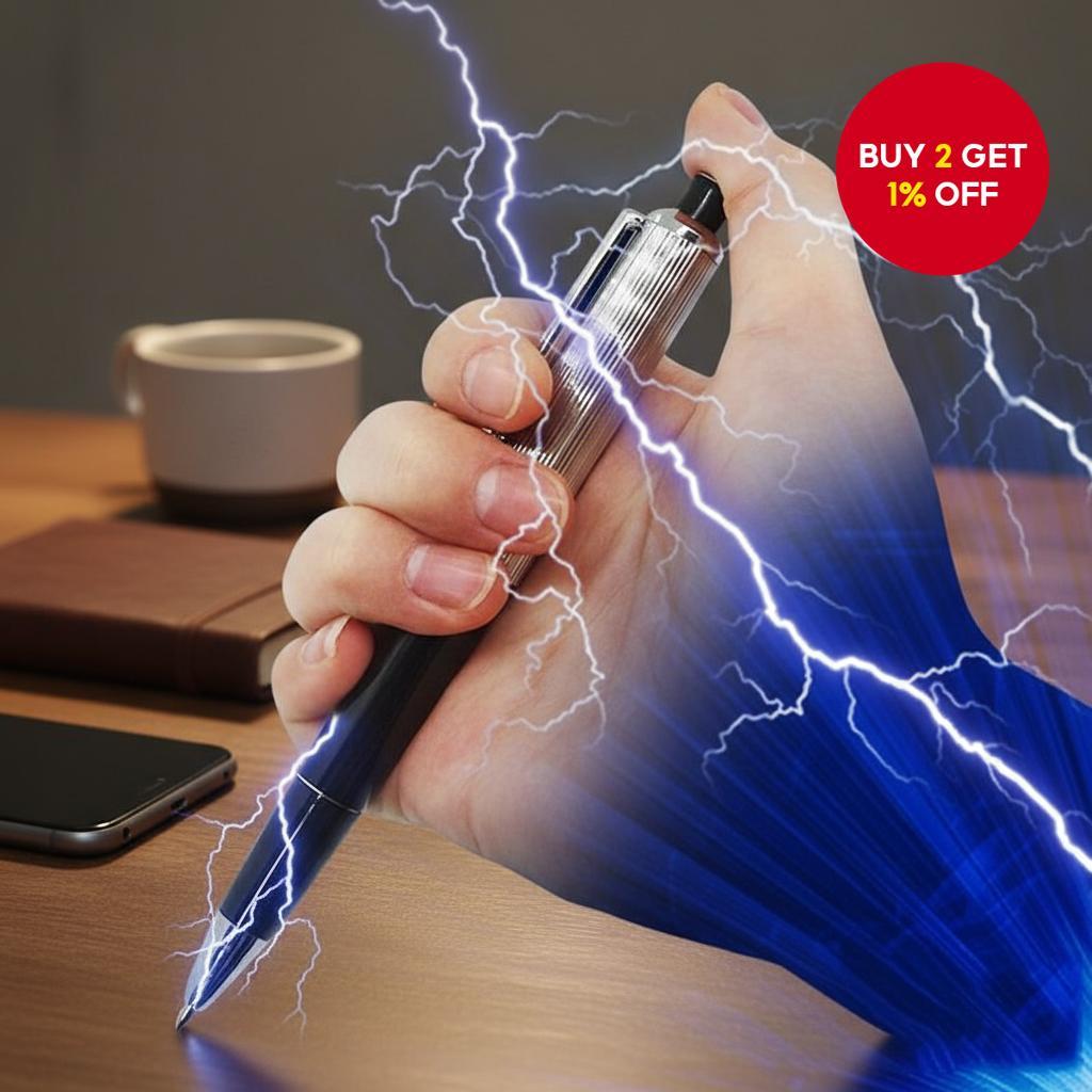 Electric Shock Pen Prank Toy - A Novelty Gag Gift for Trick or Mischief ...
