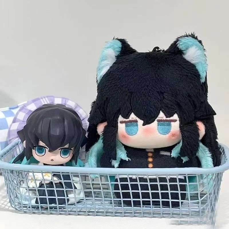 10cm Demons Slayer Tokitou Muichiro Plush Toys Cute Soft Stuffed Home ...