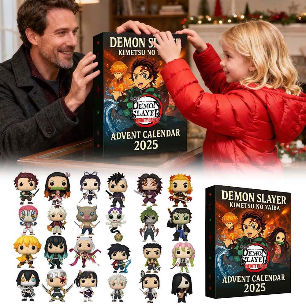 Demon Slayer Cartoon Christmas Advent Calendar Countdown Calendar ...