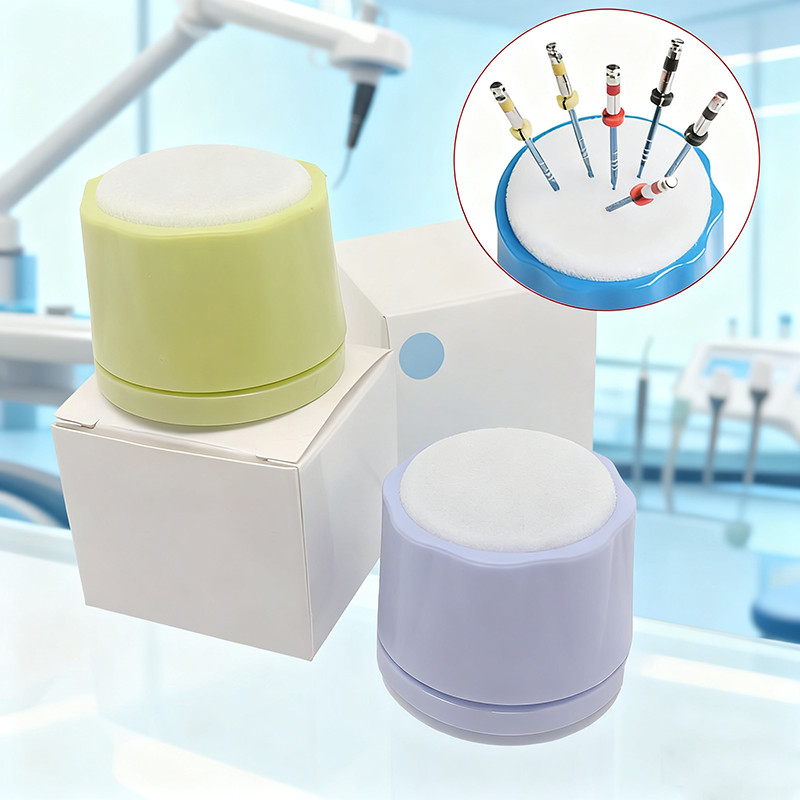 Dental Endo Stand Root Canal Cleaning Foam File Drills Block Holder ...