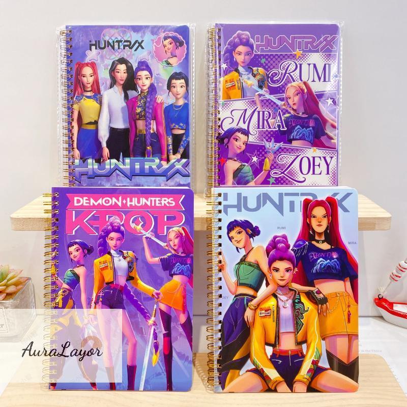 [AuraLayor] Kpop Demon Hunters Huntrix Saja Notebook Rumi Mira Zoey ...