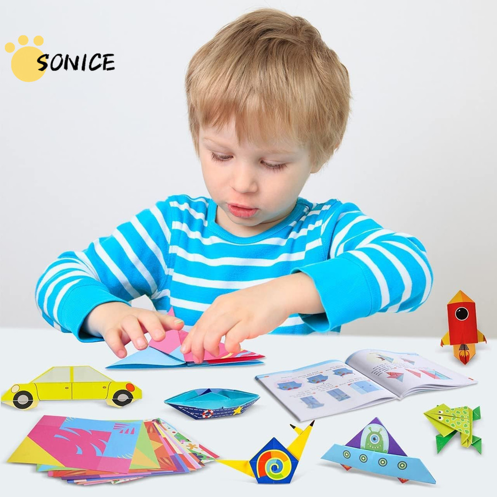 Colorful Origami Kit for Kids 108 Projects 54 Double Sided Origami ...