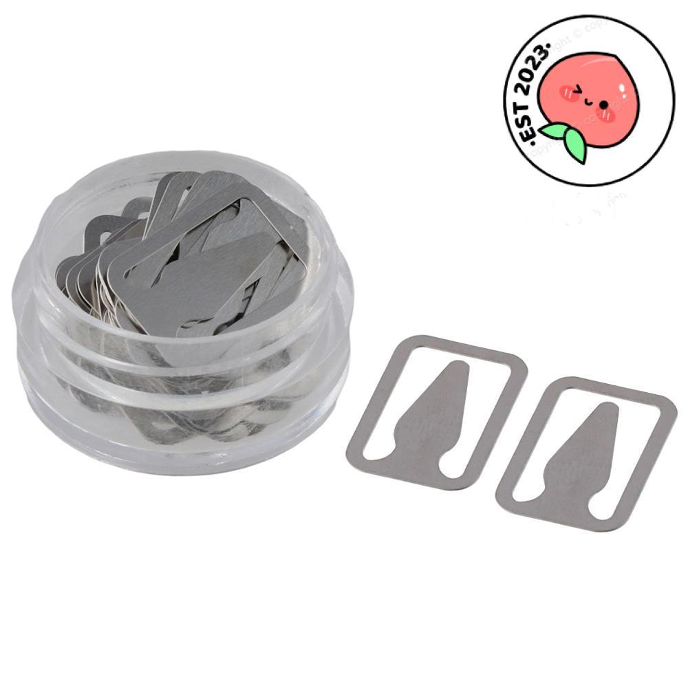 YRBWDYZDH 50 Book Page Markers, Hollow Out Metal Book Line Markers ...