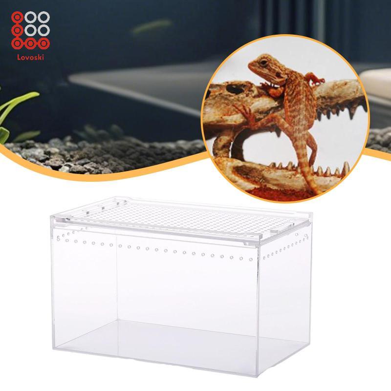 [Lovoski] Reptile Terrarium Portable Hatching Case Terrarium Breeding ...