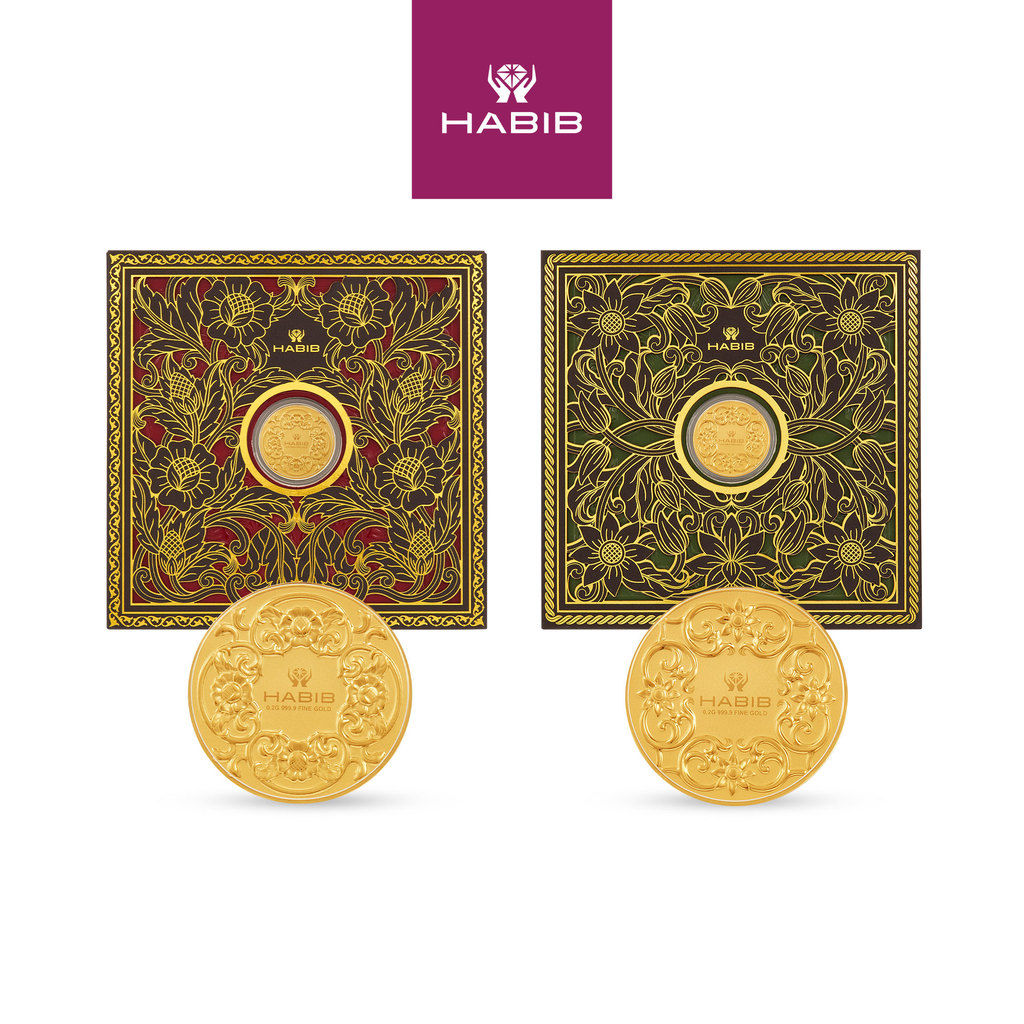 HABIB Ukiran Collection | 999.9 Gold Wafer (0.20g - 0.40g) | Shopee ...