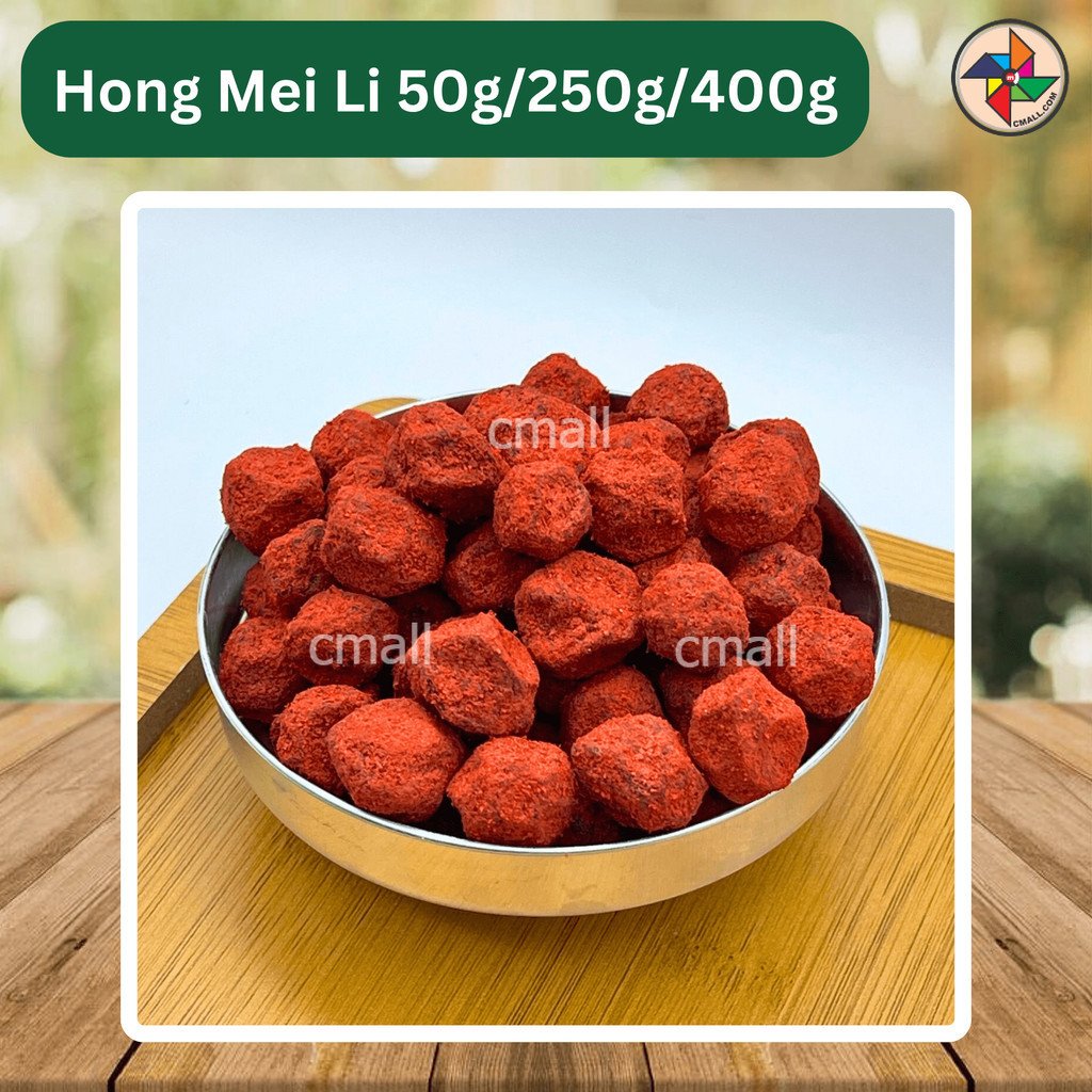 [HALAL] Asam Hong Mei Li 50g/250g/400g Masam/Masin/Manis Asam Viral Malaysian Favourite | Shopee ...