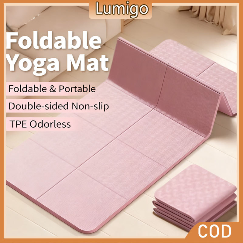 6MM/8MM Sport Foldable Yoga Travel Lightweight Foldable Yoga Anti-slip ...