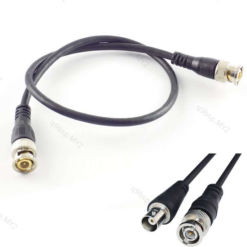 BNC Male BNC Female Wire Video Connector Extension Adapter Wire Cable ...