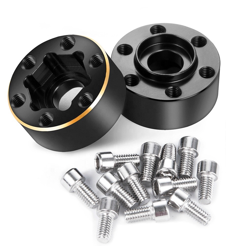 Durable Brass Counterweight Wheel Hub Hex Adapters (1 Pair) – 6/9/12/15 ...