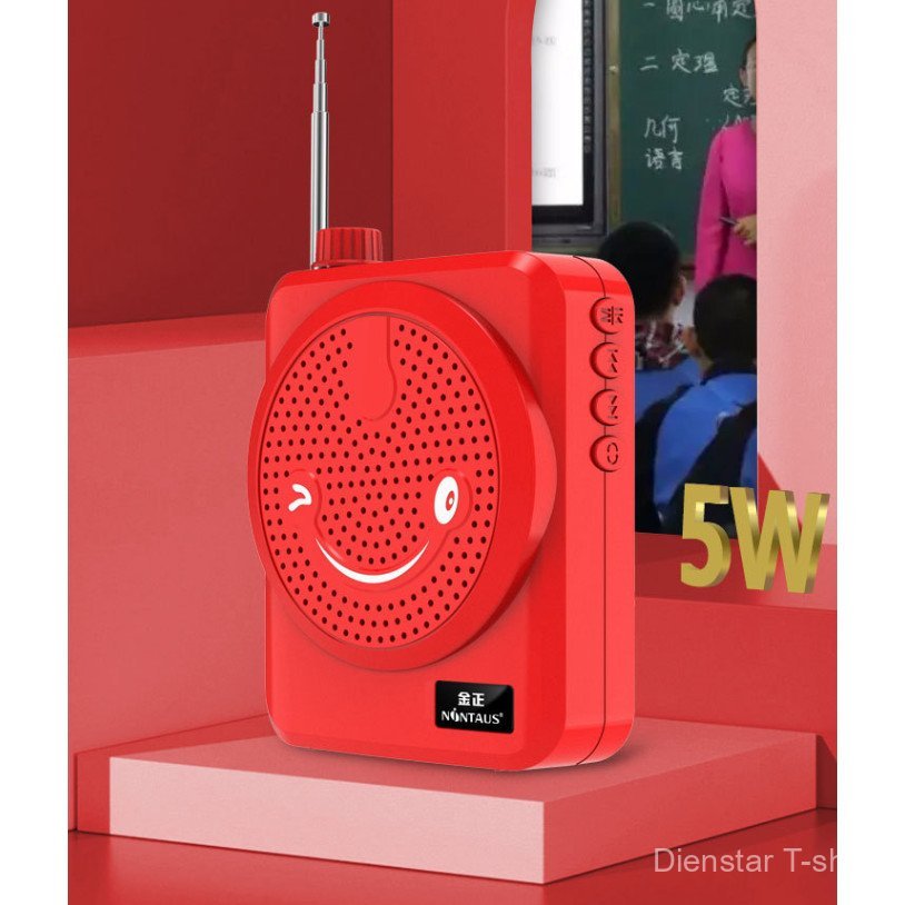 Megaphone Mini Loudspeaker Wireless Mic&Speaker Portable Voice ...