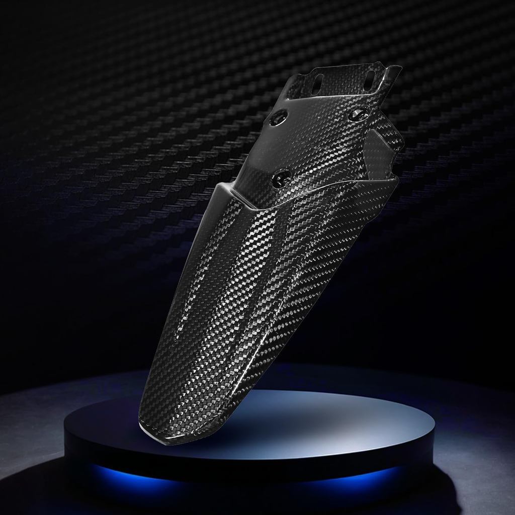 Real Carbon Fiber Rear Fender - Carbon Fiber Back Fender Mud Guard Plastic for Taparia Talaria ...