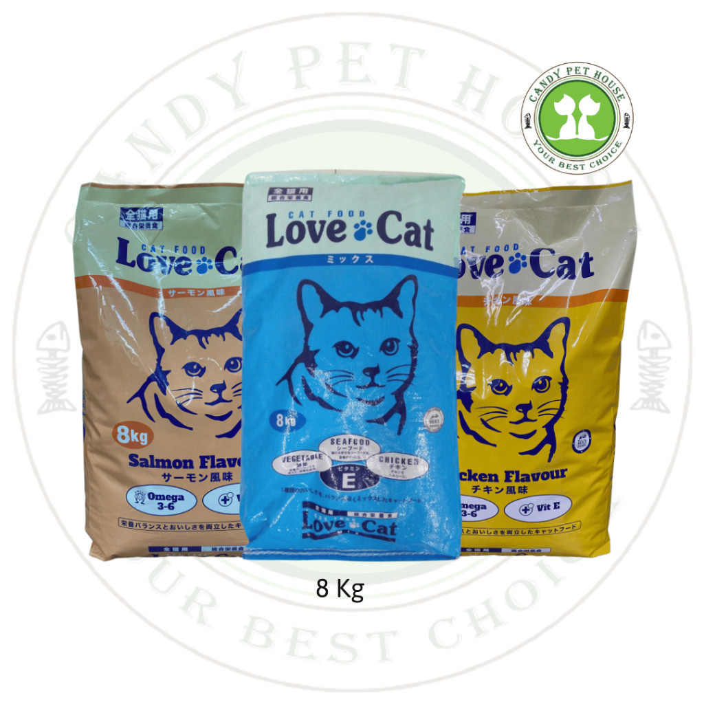 Love Cat Premium Cat Food - 8KG | Shopee Malaysia