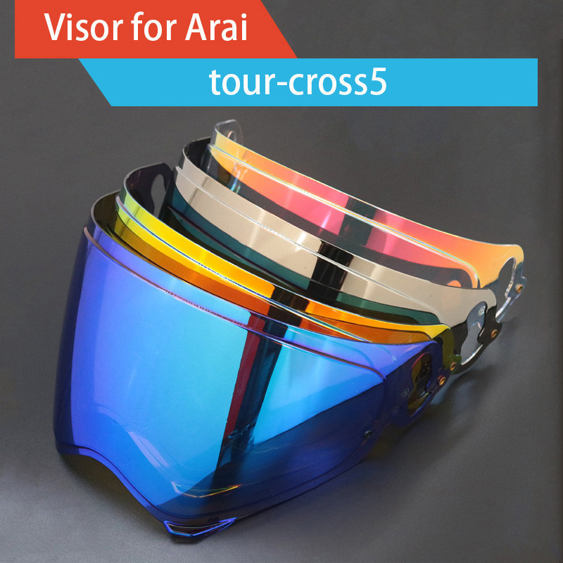 【2025NEW】Compatible Visor for Arai Tour-Cross 5 & ADV5 Helmets | Anti ...