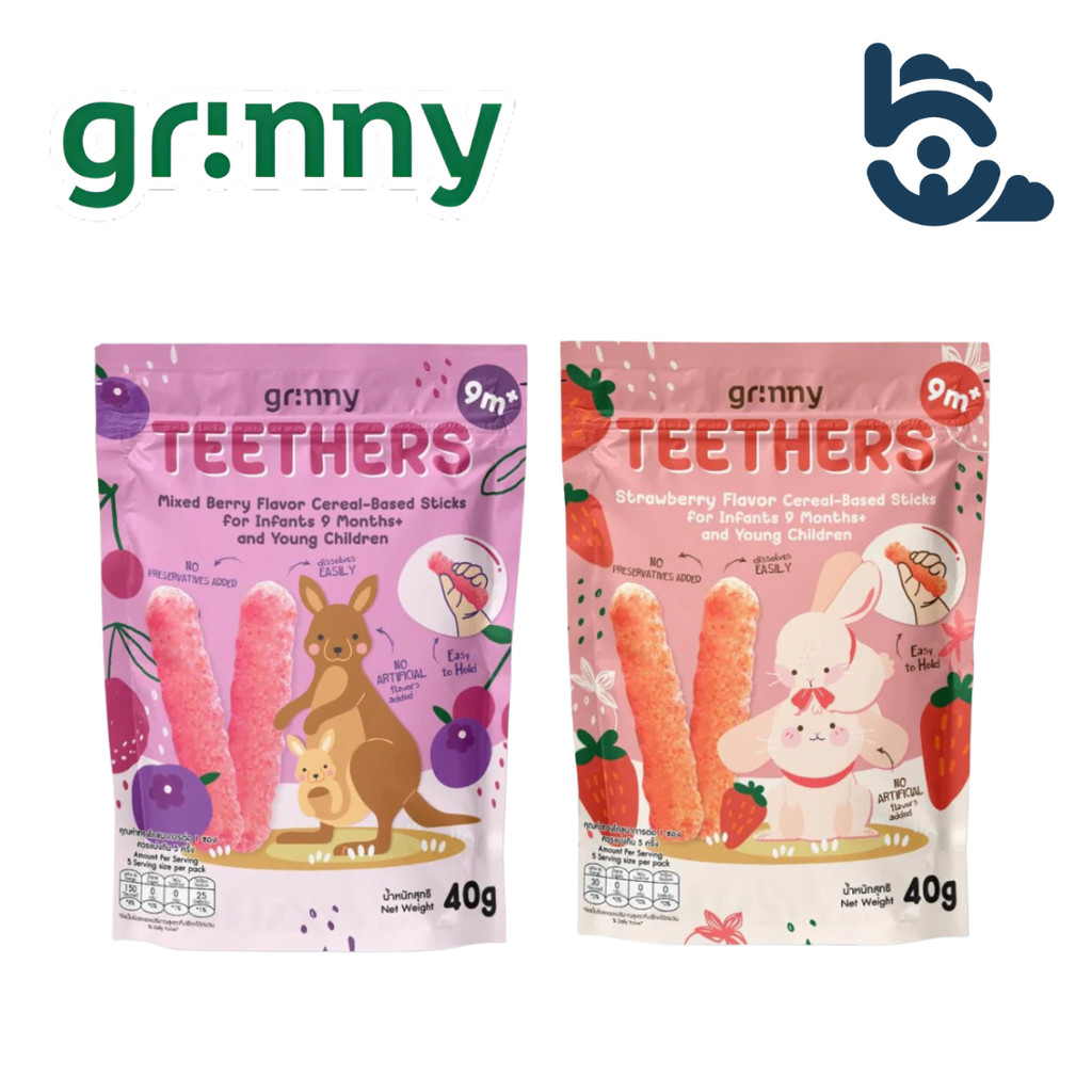 Grinny Multigrain Teething Sticks (40g) | Shopee Malaysia
