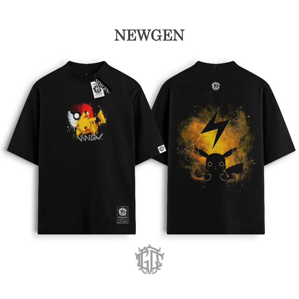 PIKACHU POKEMON COLLECTION SHIRT - POKECON MERCH - NEWGEN ONLINE DBTK ...