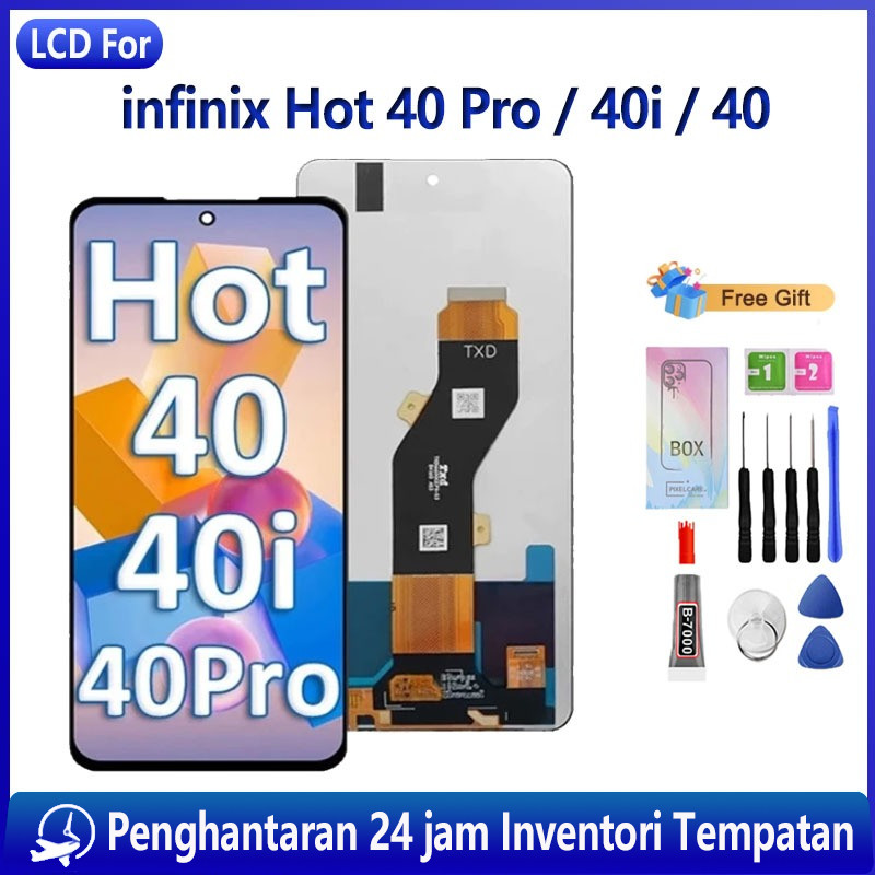 [Promosi!] ORIGINAL LCD Untuk infinix Hot 40 Pro / 40i / 40 | Shopee ...