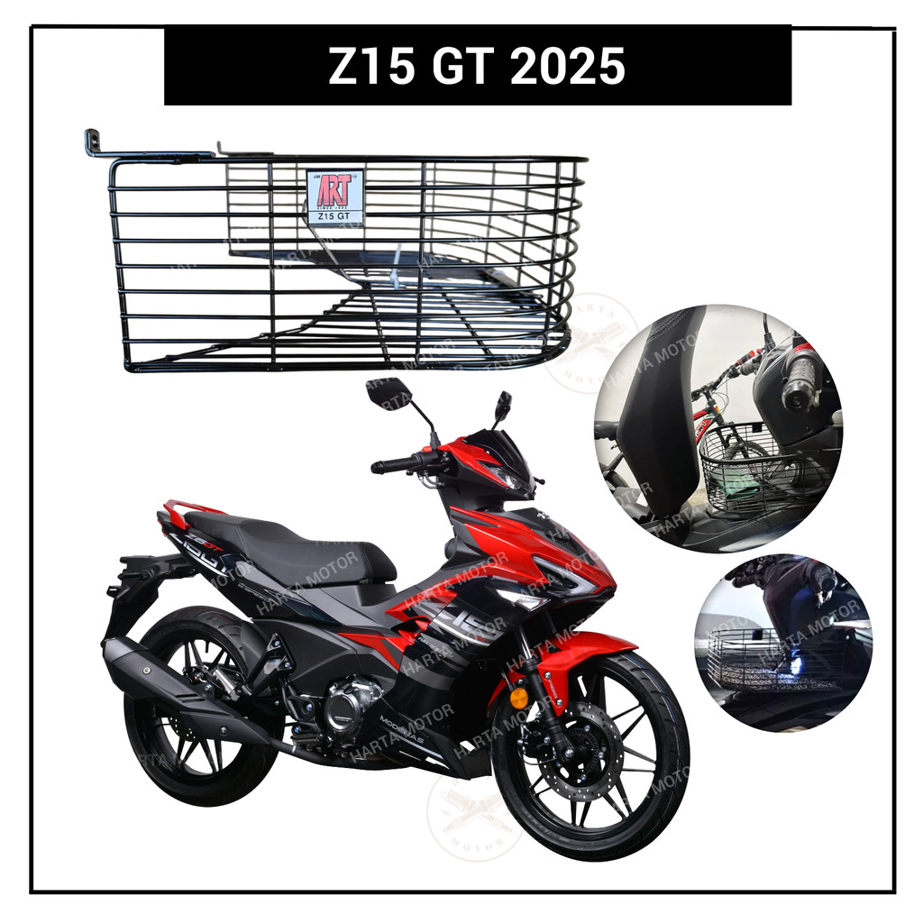 ART Z15GT 2025 BASKET - MODENAS Z15 GT GT150 GTZ15 WIRE IRON BAKUL BESI ...