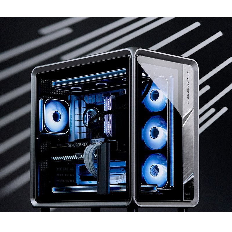 Qiao Sibo BO400 Chassis Three-Sided Side Transparent Brushed Panel ...