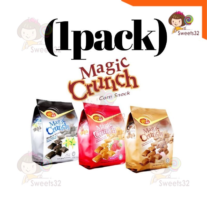 ( 1 pack ) Win2 Win Win Magic Crunch Corn Snack 60gm | Shopee Malaysia