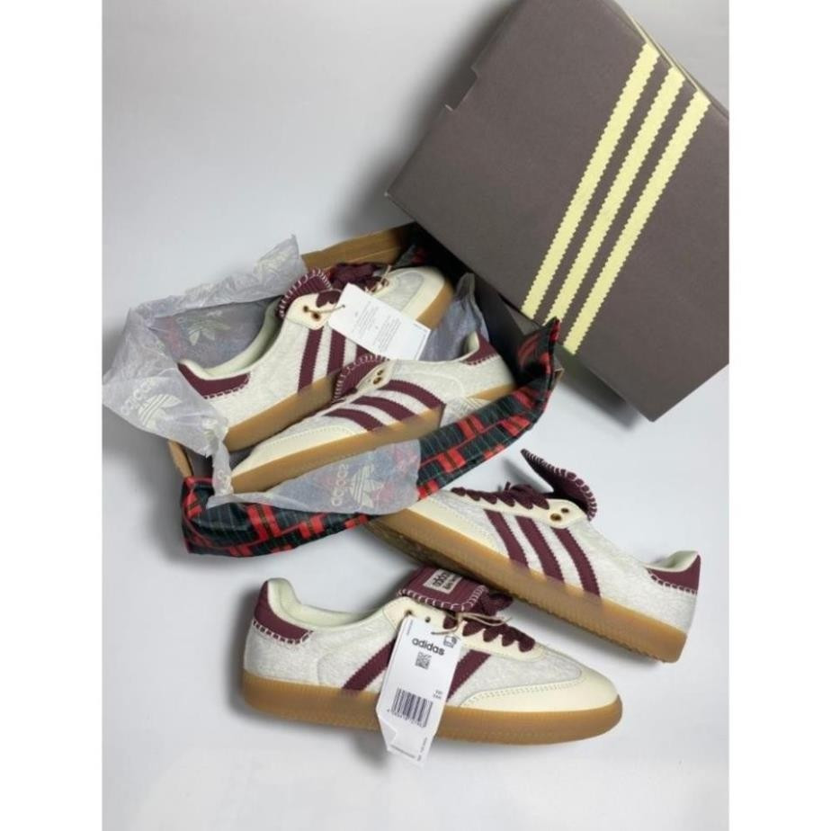 Shoes_adidas x Wales Bonner Samba sneakers, Samba Wales Bonner silver ...