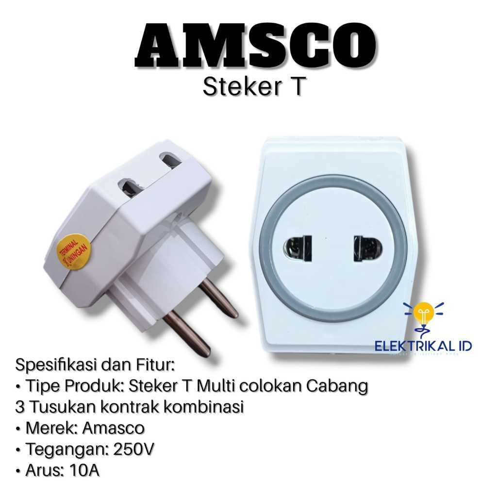 AMASCO MULTI BRASS T-PLUG AMC 6612 UNIT | Shopee Malaysia