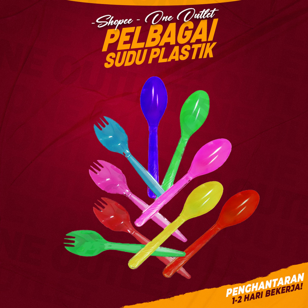 Sudu Plastik Kecil Sudu Aiskrim Dessert Mini Plastic Spoon Sudu Putih ...