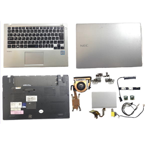 NEC VJ23LB VK23LB TB C Case Keyboard A Case B Case Touchpad Screen Axis Speaker Camera Screen ...