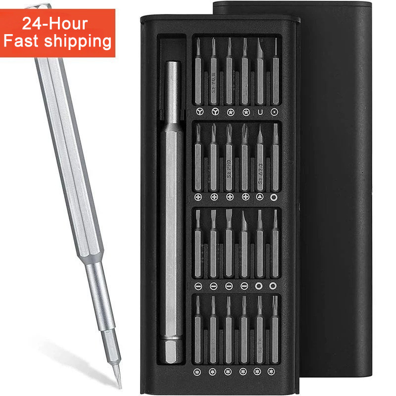 24 in 1 Precision Screwdriver Set Magnetic Bit Phillips Torx Precision ...
