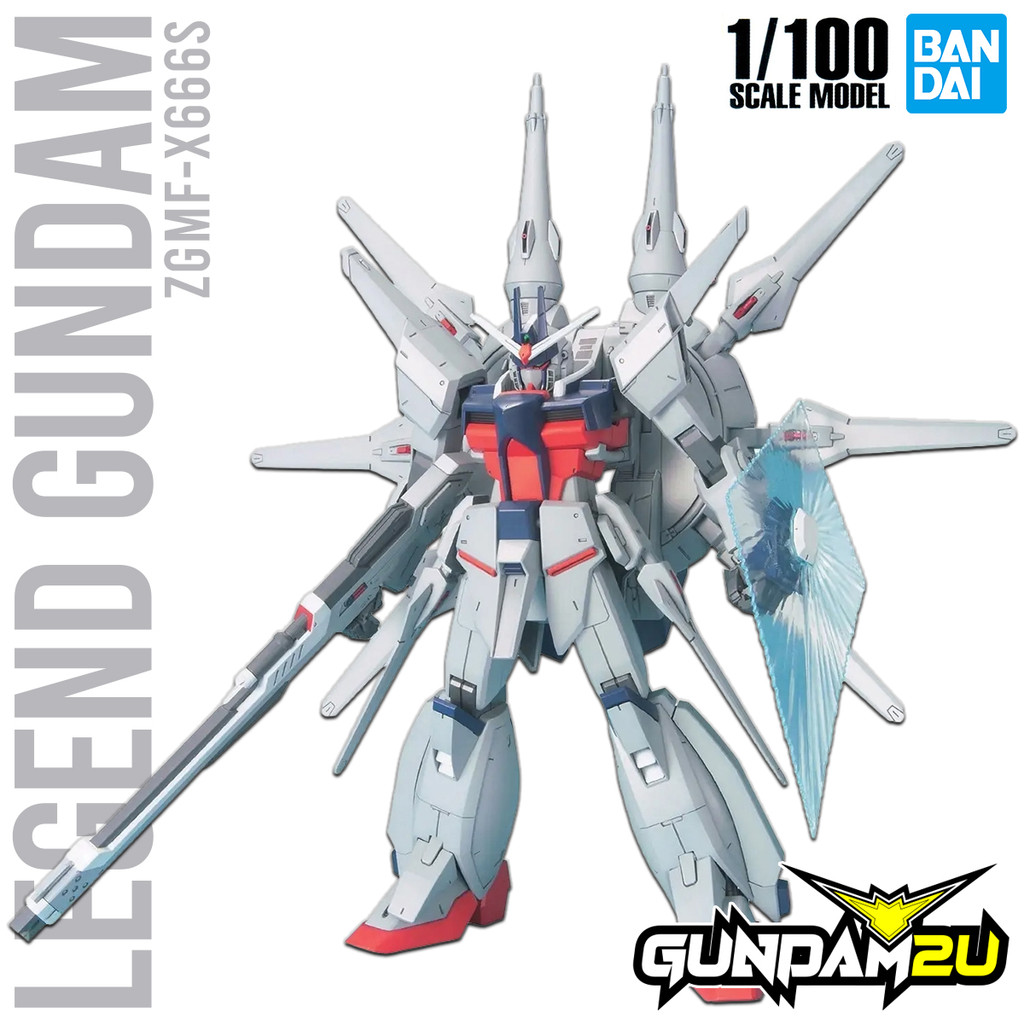 BANDAI NG 1/100 Legend Gundam - Model Kit Non Grade Gundam SEED ...