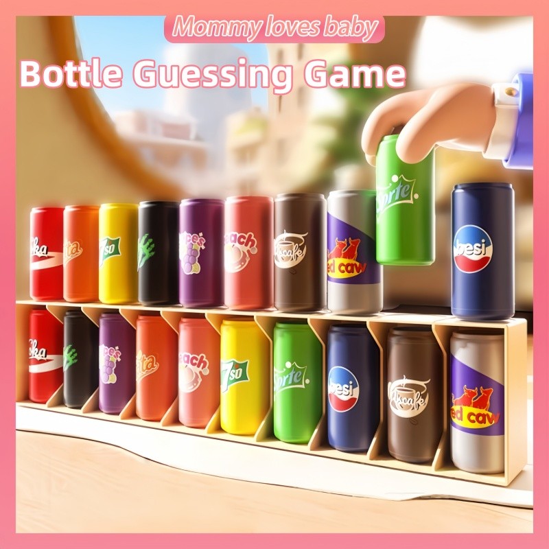 Bottle Guessing Game Match The Same Bottles Kid Memory Training Game ...