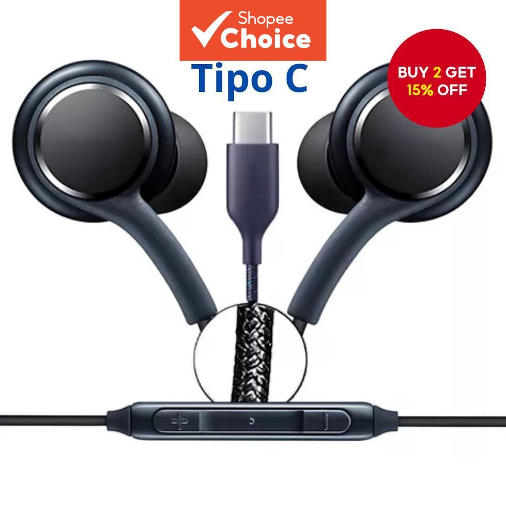 USB-C Headphones For Samsung Galaxy S23 Ultra S22 S21 FE S20 Z Flip 3 ...